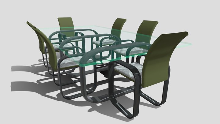 Dining-chair 3D models - Sketchfab