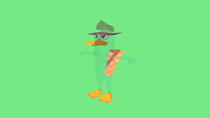 Perry-the-platypus 3D models - Sketchfab
