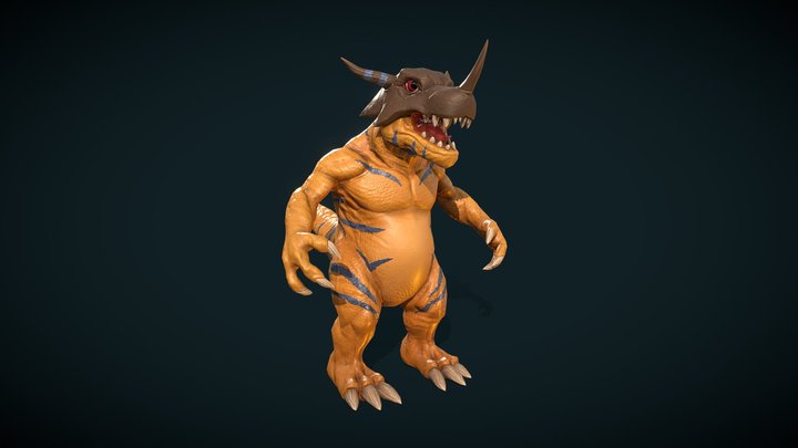 Digimon 3D models - Sketchfab