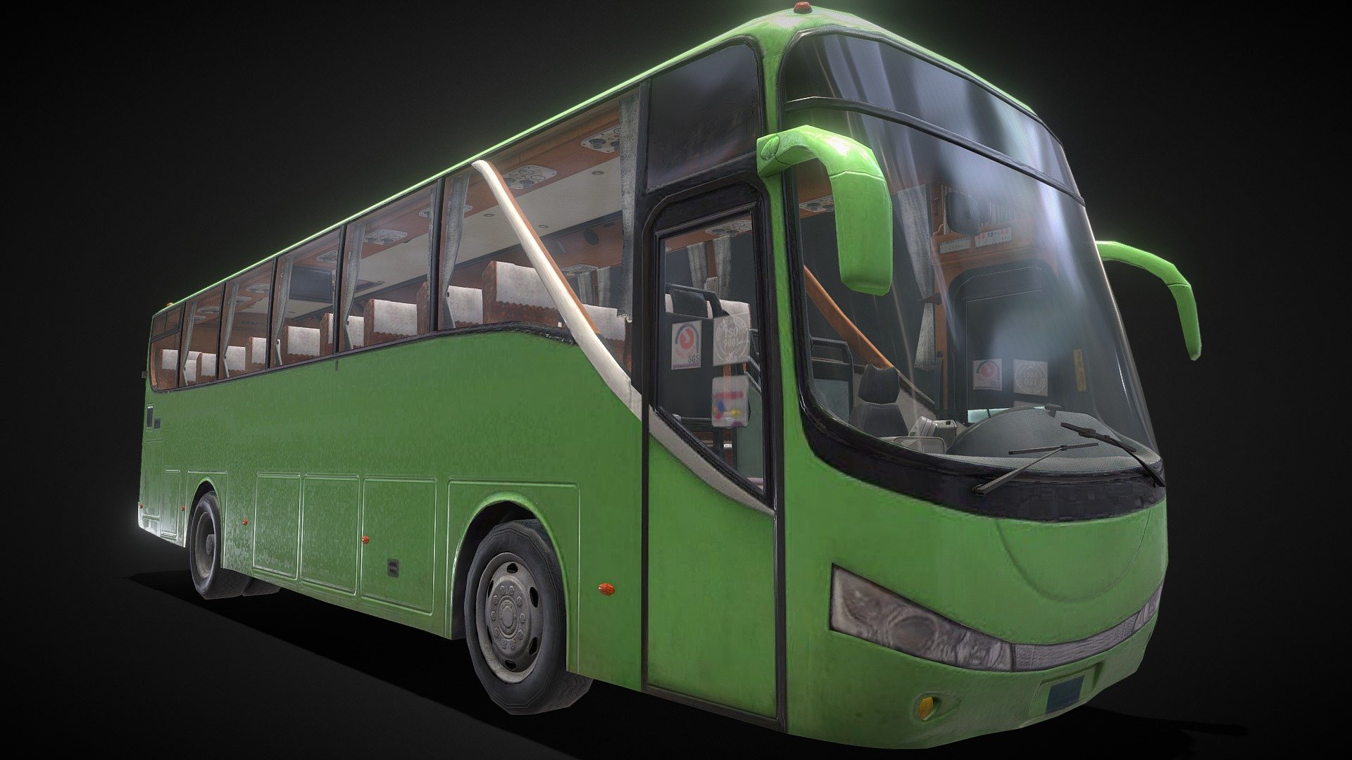 TW Bus 010 - Buy Royalty Free 3D model by animod [342ab2a] - Sketchfab ...