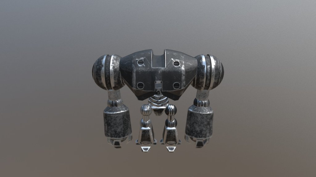 ROBOT_METAL_FINAL - 3D model by jonnyrogersanimation [342b80f] - Sketchfab