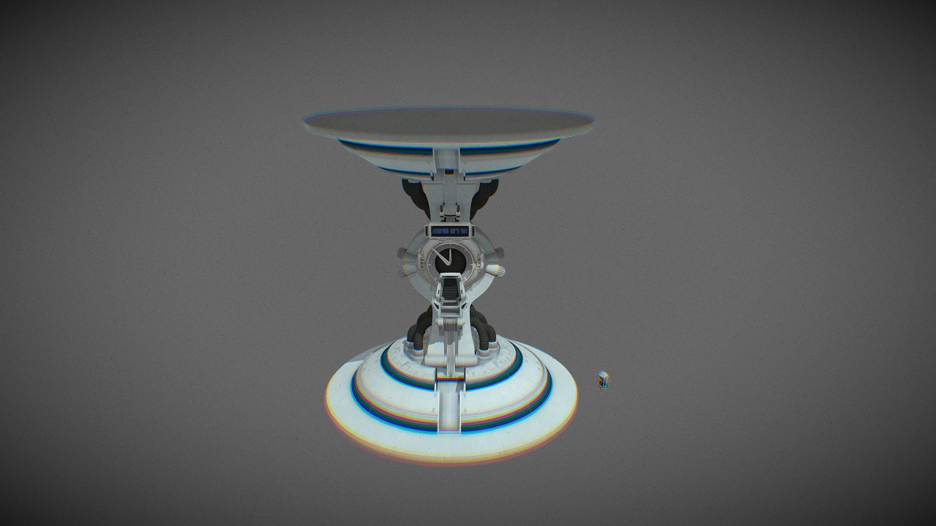 Time Machine - Download Free 3D model by Cradle of the Cube (@Observer_Terminator) [342bf17 ...