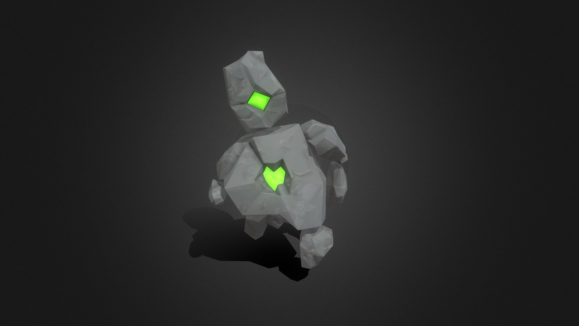 Stylized Golem - 3D model by Mathéo Dts (@matheodts) [342e920] - Sketchfab