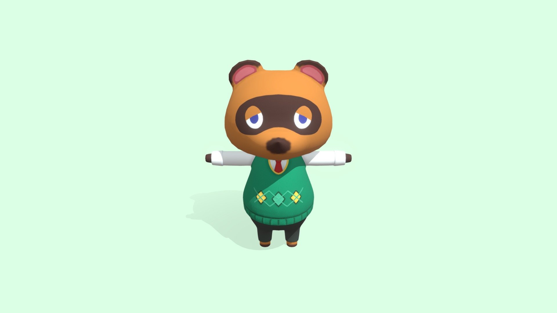 Tom Nook - 3D model by Koko (@Kokoberry) [34305c0] - Sketchfab