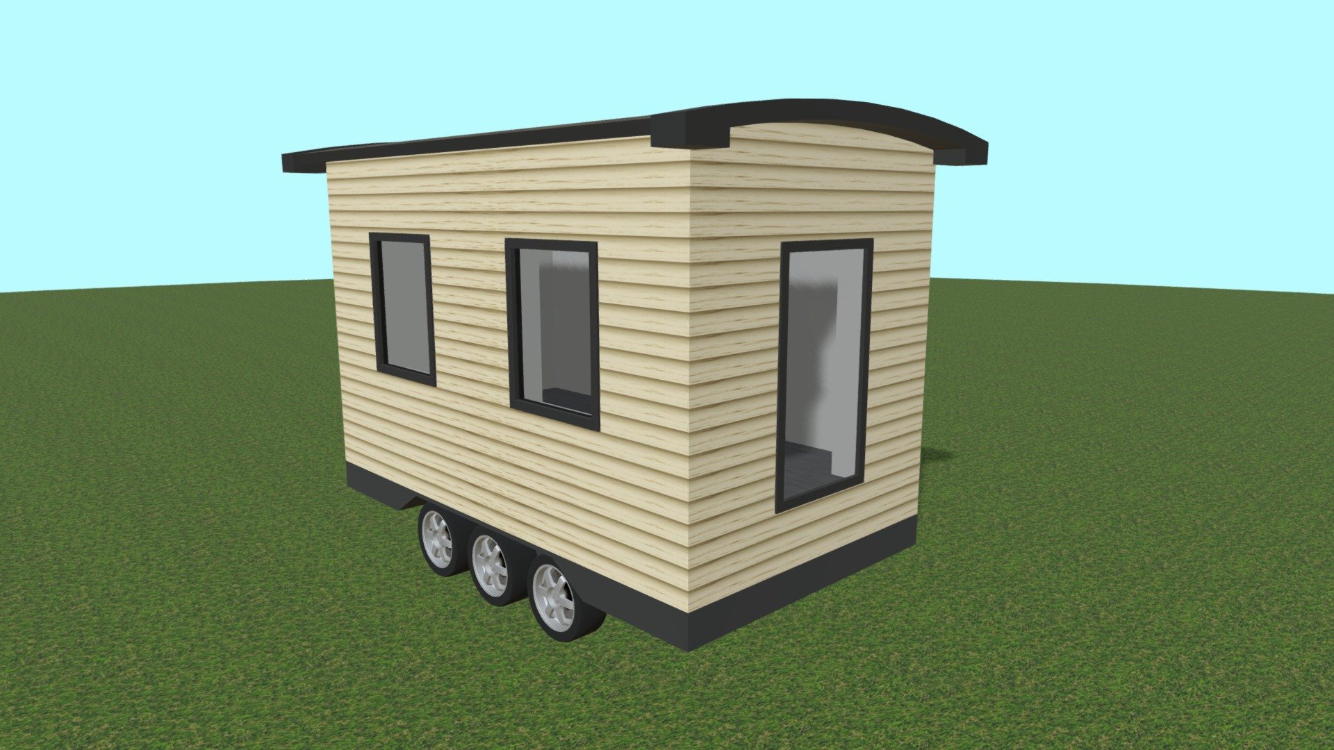 Caravan - Floor M v1 (approx. 3m x 5.4m) - Download Free 3D model by ...