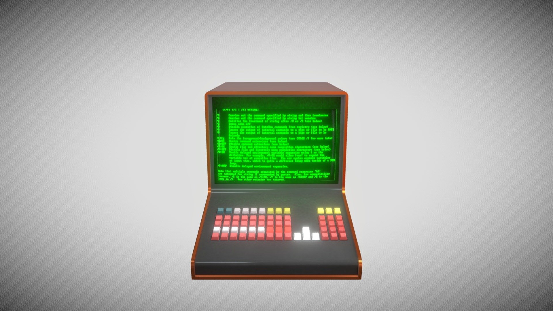 Beckman Model 421 CRT - Download Free 3D model by ALAMURIT [3430e4d ...