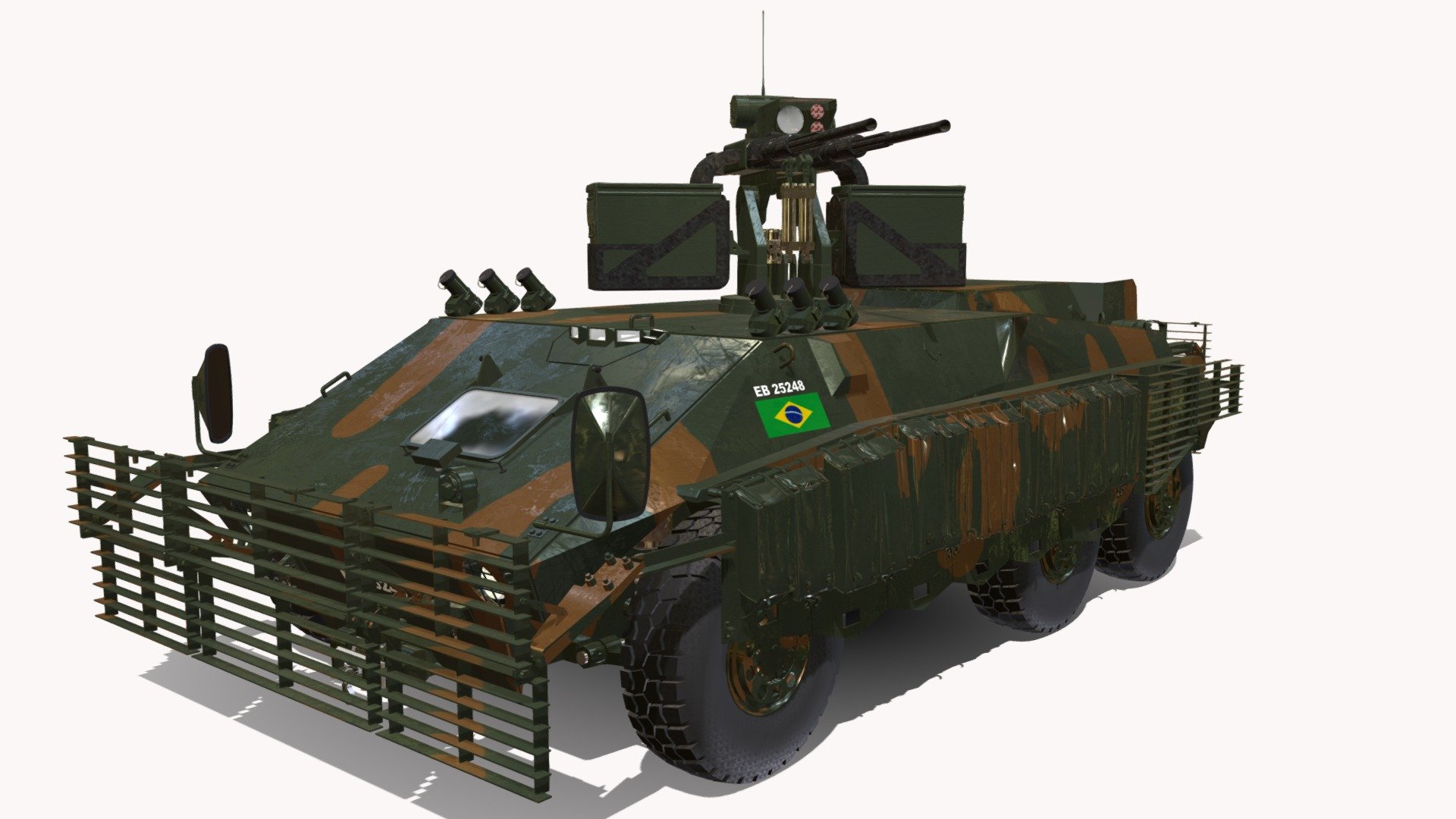 Ee9 Cascavel Modernizado 3d Model By Lm3d Lm9241221 [343157b