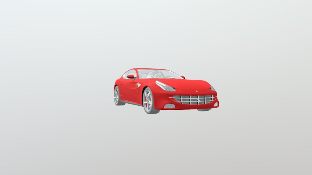 Ferrari FF 2012 - 3D model by bulat5000 [3431847] - Sketchfab