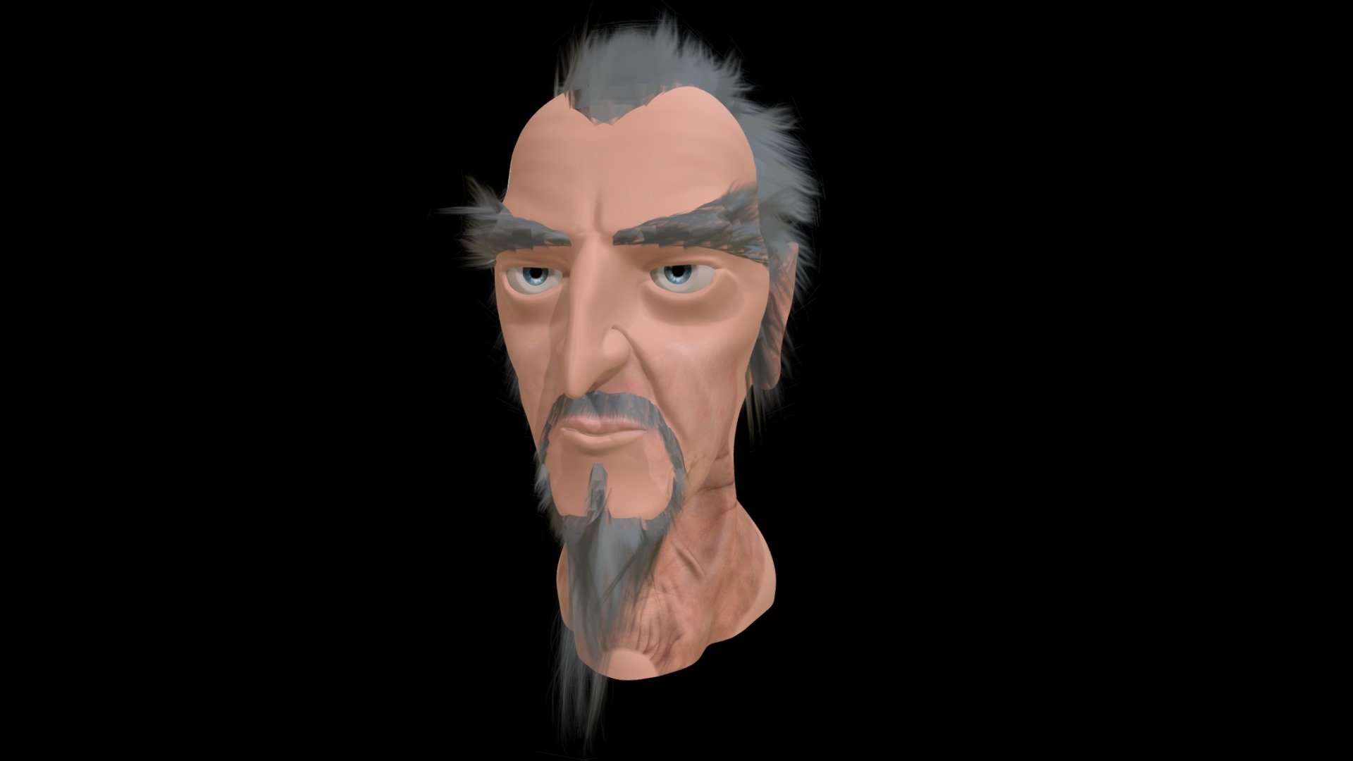 Old man Head - Buy Royalty Free 3D model by mahrcheen [34319da ...