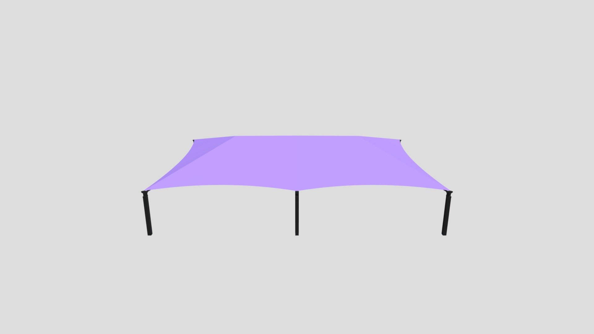 Tensile Structure 3 - 3D model by hashaamahmad32 [3433762] - Sketchfab