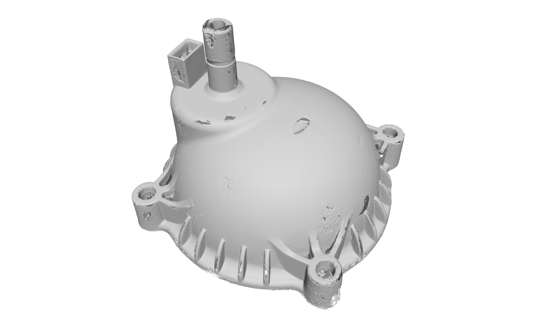 3D сканирование крышки колбы для смешивания жидк - 3D model by 3ds.com ...