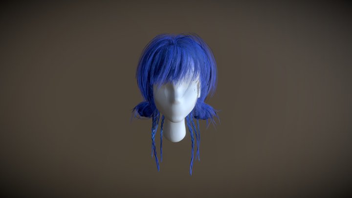 Hairstyle 3D models - Sketchfab