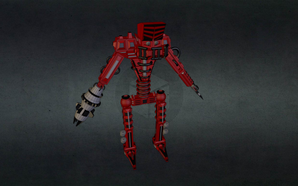RedBot - 3D model by Luuk Kant (@luuk.rulezz) [34358f5] - Sketchfab