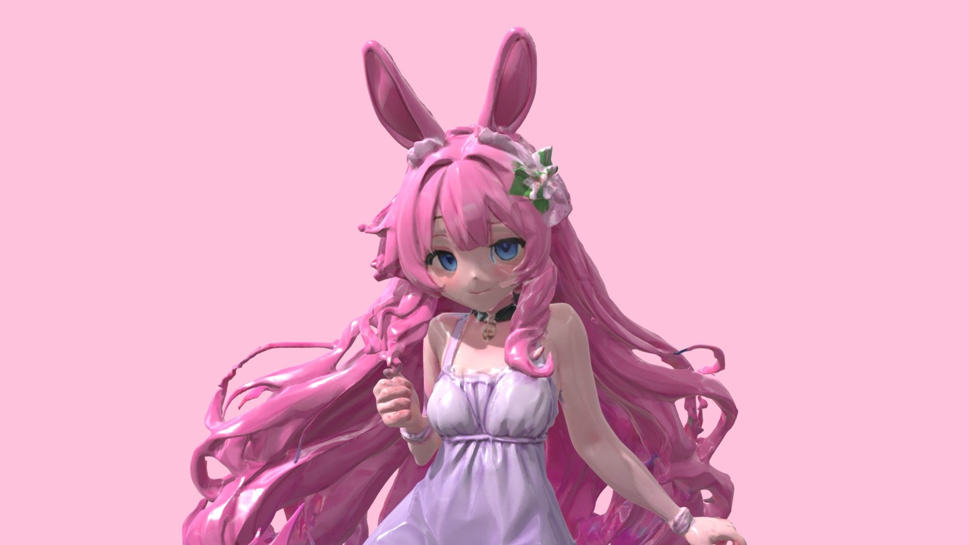 [Fun Run Go!] Bunny - 3D model by bear1005 [3436302] - Sketchfab