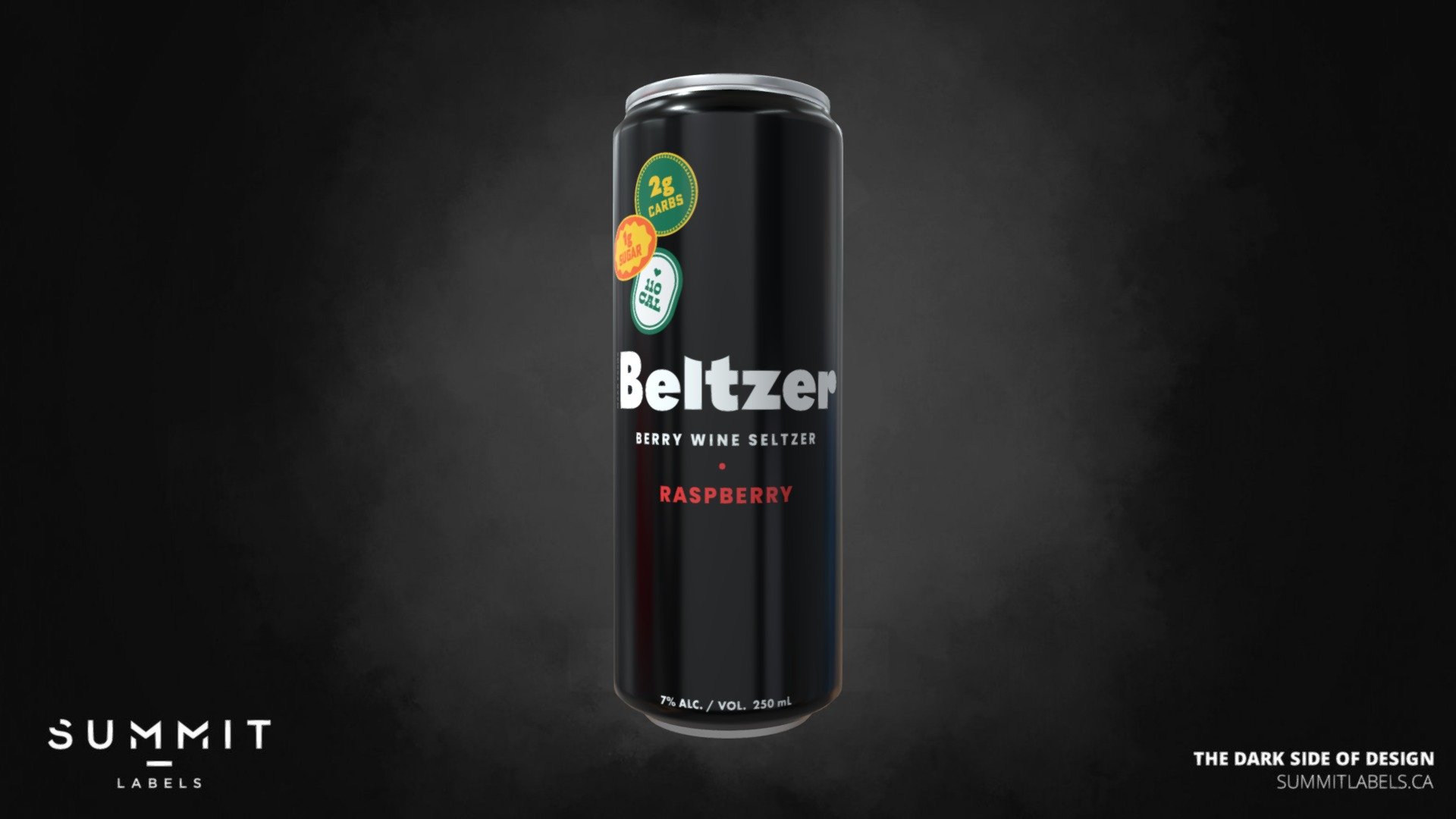 Beltzer - Raspberry 250ml - Shrink Sleeves - 3D model by Alex Kuo ...