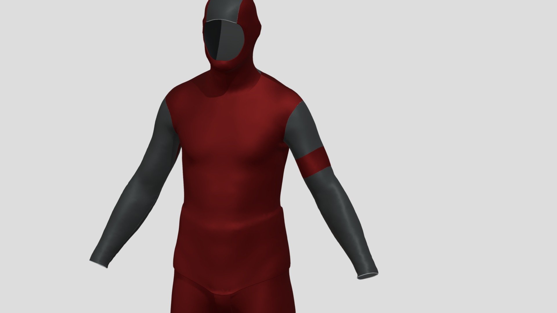 Freediving wetsuit - 3D model by hollowcustom [34395f9] - Sketchfab