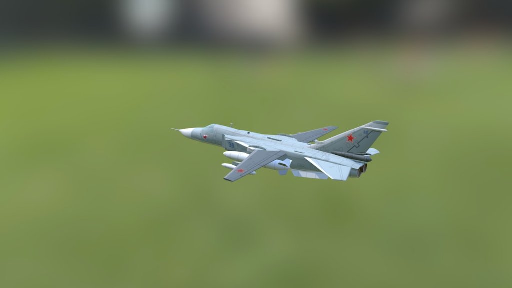 Su24 - Download Free 3D model by manilov.ap [3439ae4] - Sketchfab