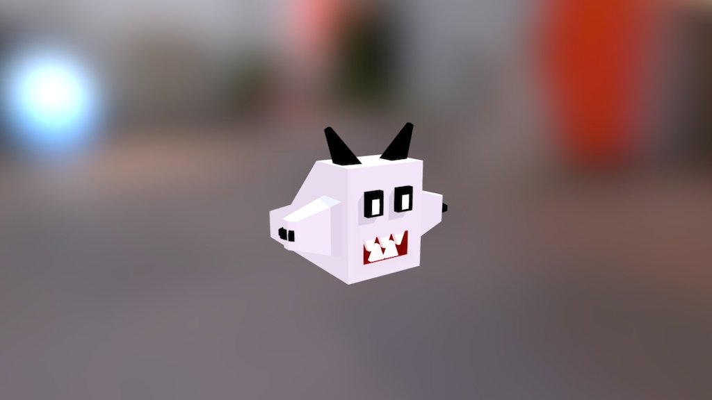 Ghost(Low-Poly) - 3D model by Game Art Universe (@gameartuniverse ...