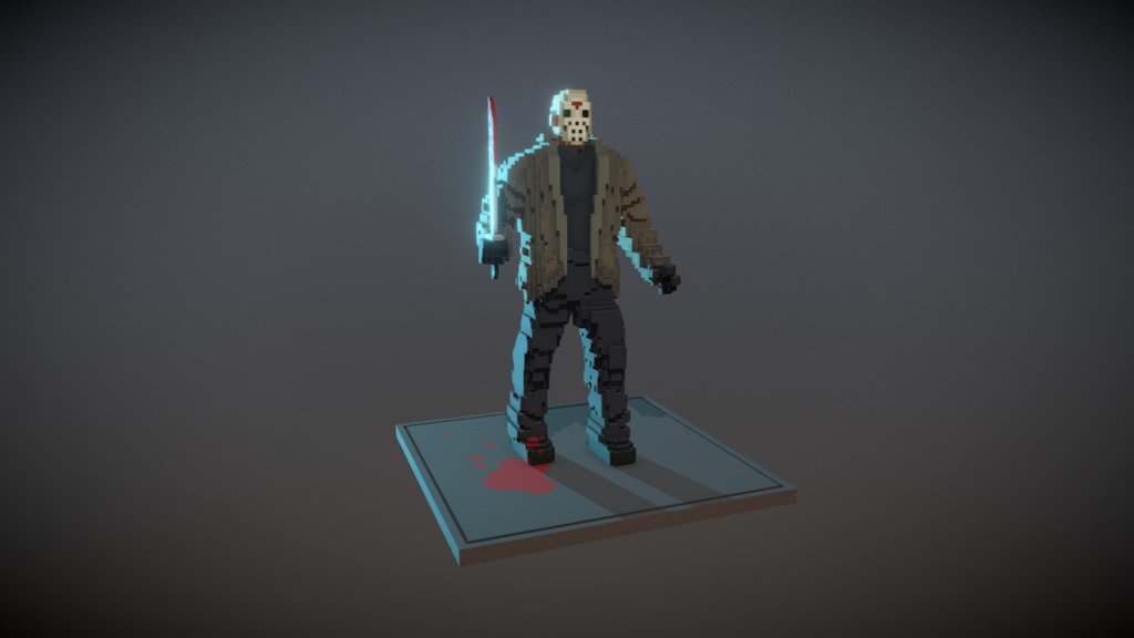 Blocktober2017 13 Jason - 3D model by Mike.Nicholson [343bf94] - Sketchfab