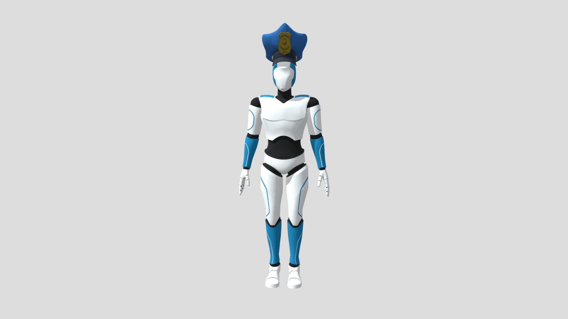Police Male Mannequin - Download Free 3D model by Sxi.Sai [343e26a ...