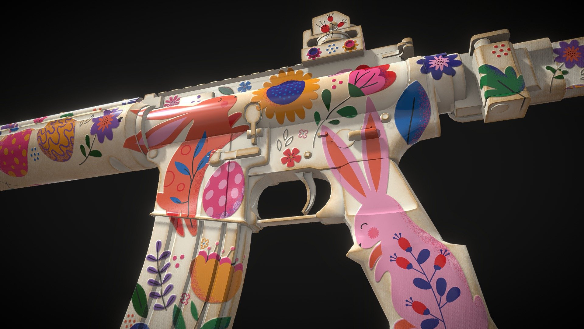 Easter Confetti LR300 - 3D model by Hesoyam (@onosendai94) [343f4fd] - Sketchfab