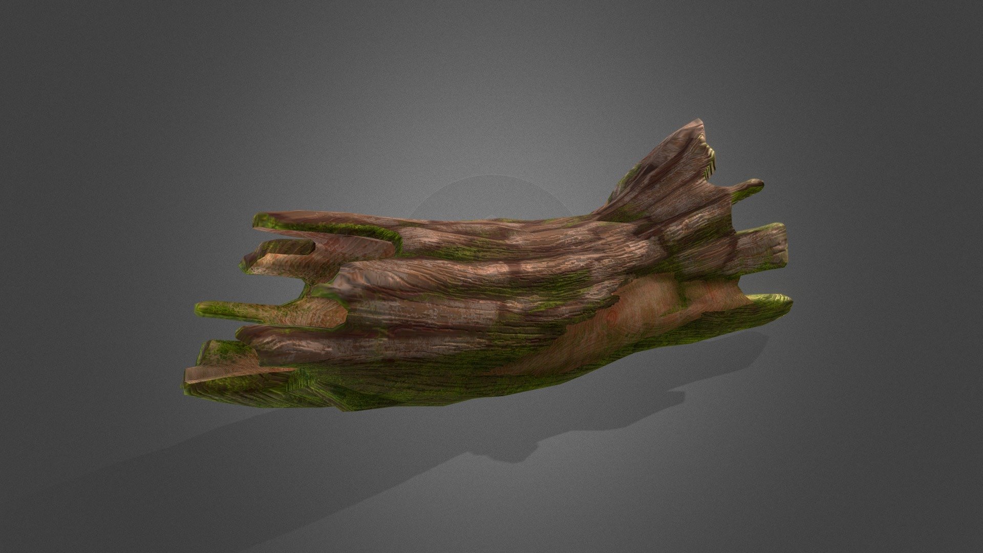Stylised Log: AshTree Lowpoly - Download Free 3D model by Carolina ...