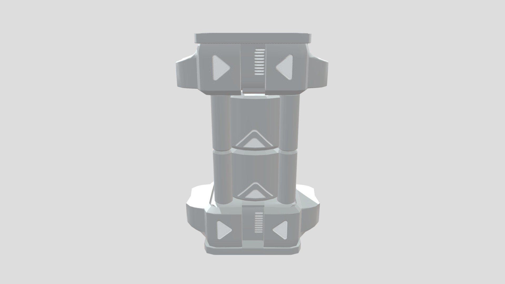 Silo Game Asset - 3D model by Rhianon [34407d8] - Sketchfab