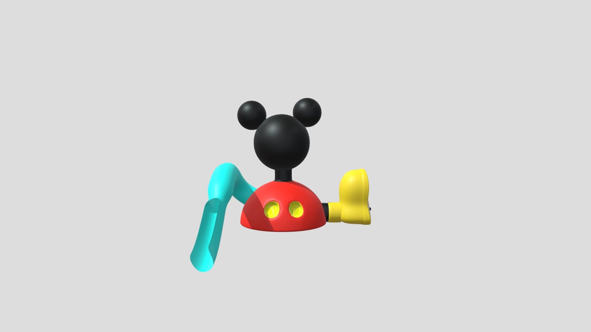 Mickey Mouse's House - Download Free 3D model by Akinremi [34414b6 ...