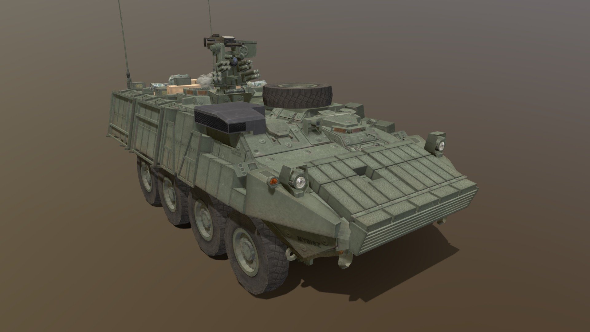 M1126 Stryker (Mk. 19) - Download Free 3D model by 42manako [34414f9 ...