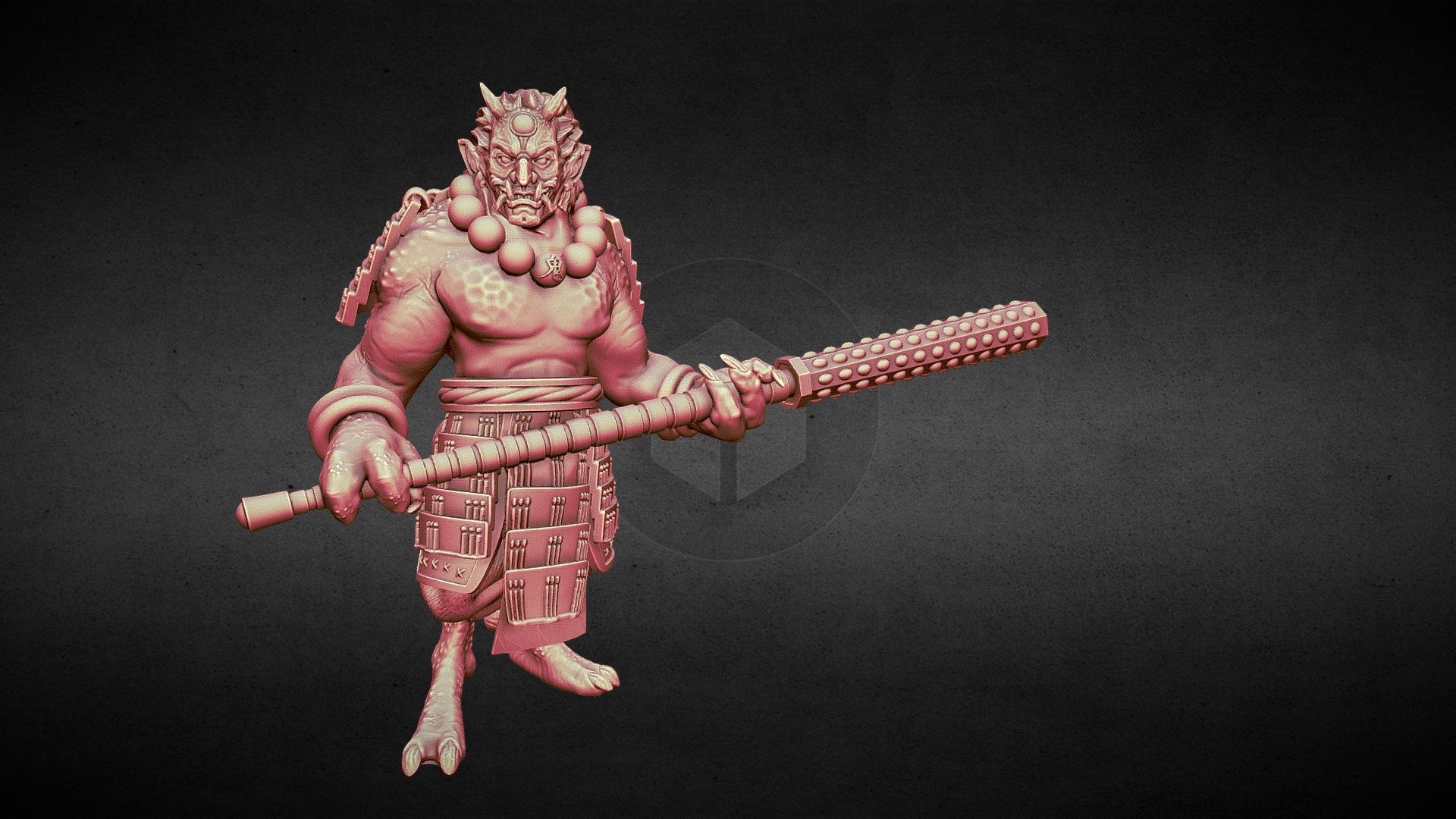 Lowres Oni - 3D model by Marty.Henley [344218c] - Sketchfab
