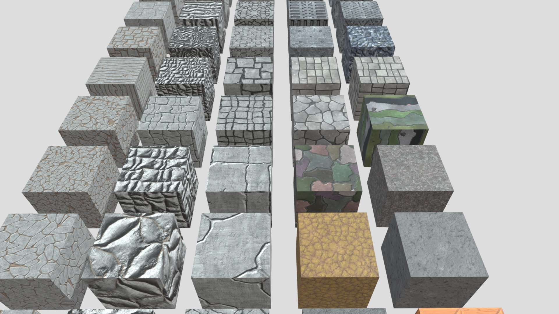 BOUSYN BLOCKS TEXTURES - Buy Royalty Free 3D model by PATH DEFORM ...