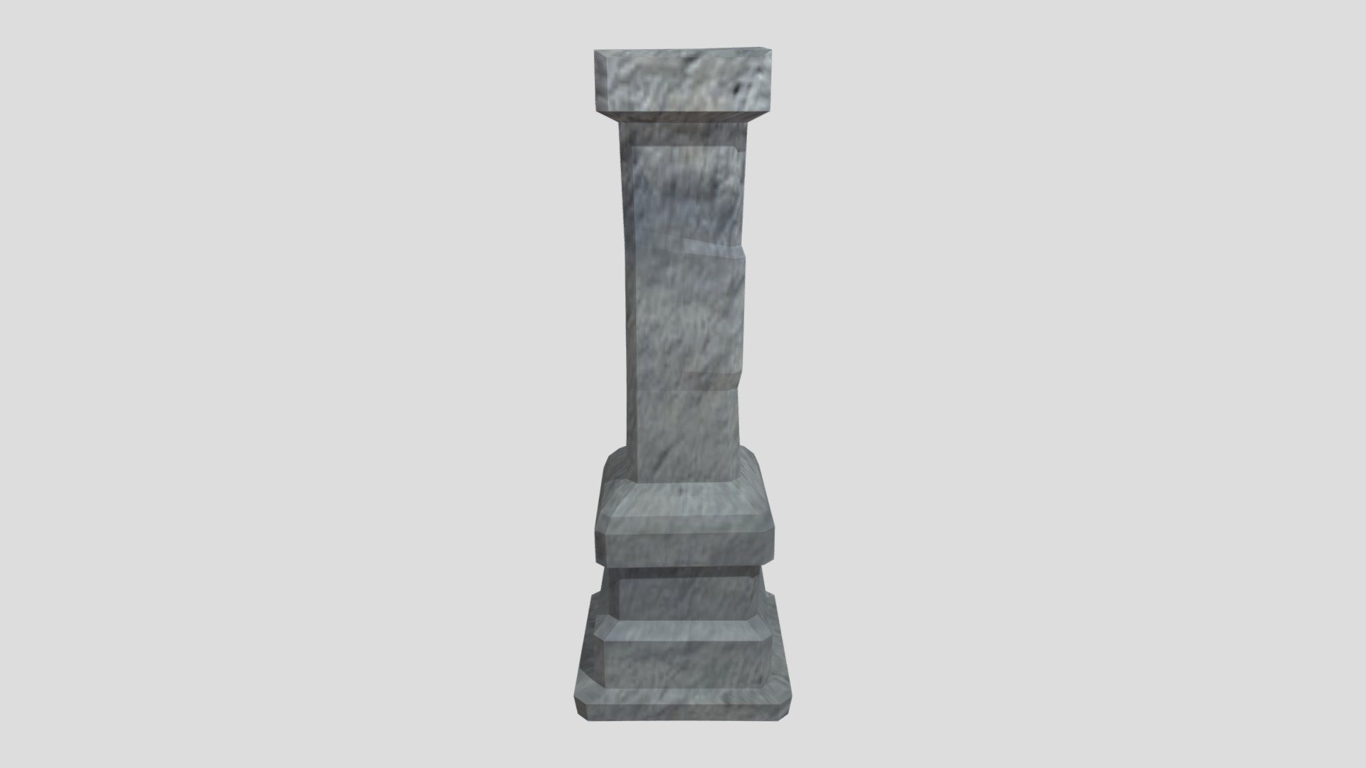 Week 38 Textured pillar - 3D model by xloud (@xxxloud) [34441c2 ...