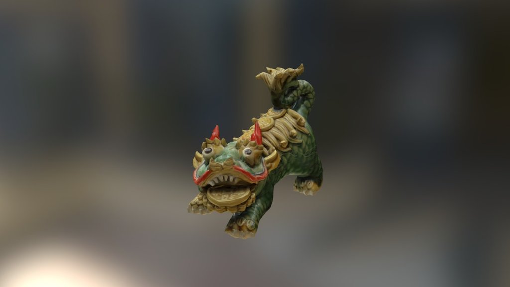 kirin - 3D model by BlueSand (@munemune) [344593d] - Sketchfab