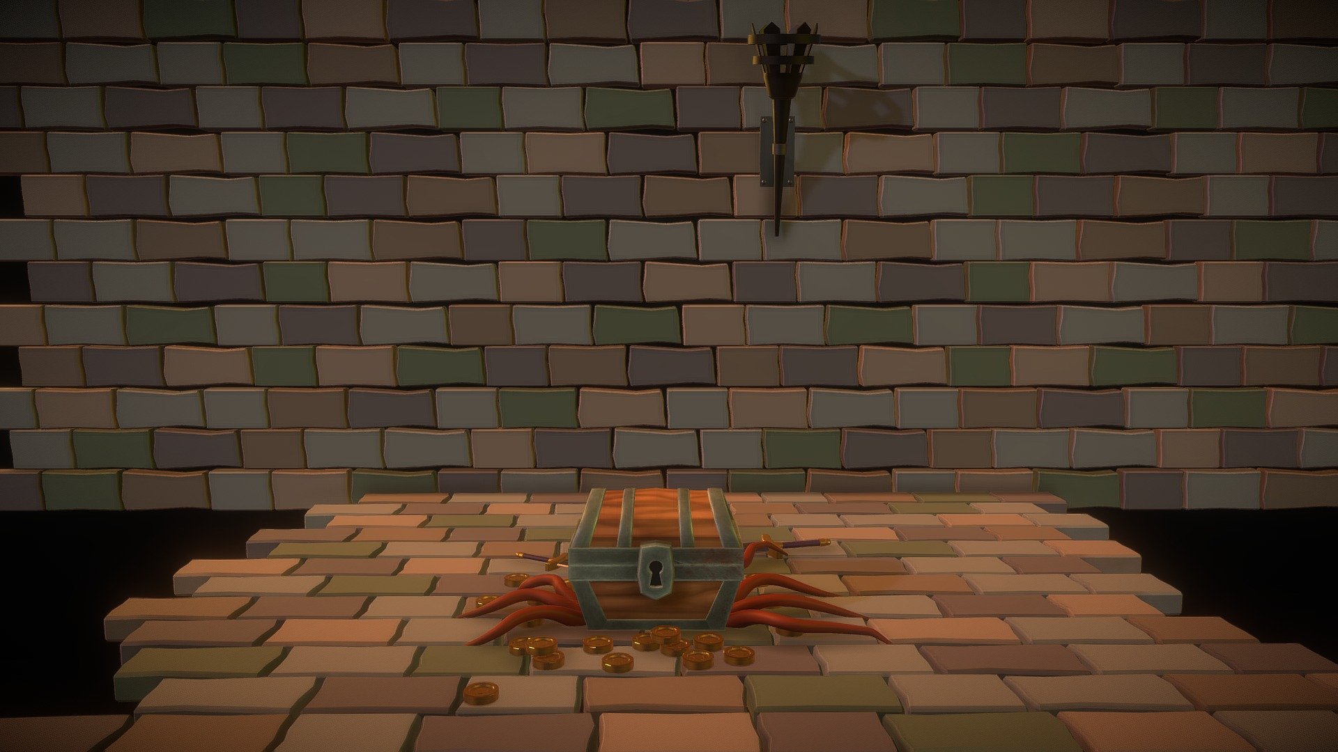 Just a Normal Treasure Chest - 3D model by LKelda [3448348] - Sketchfab