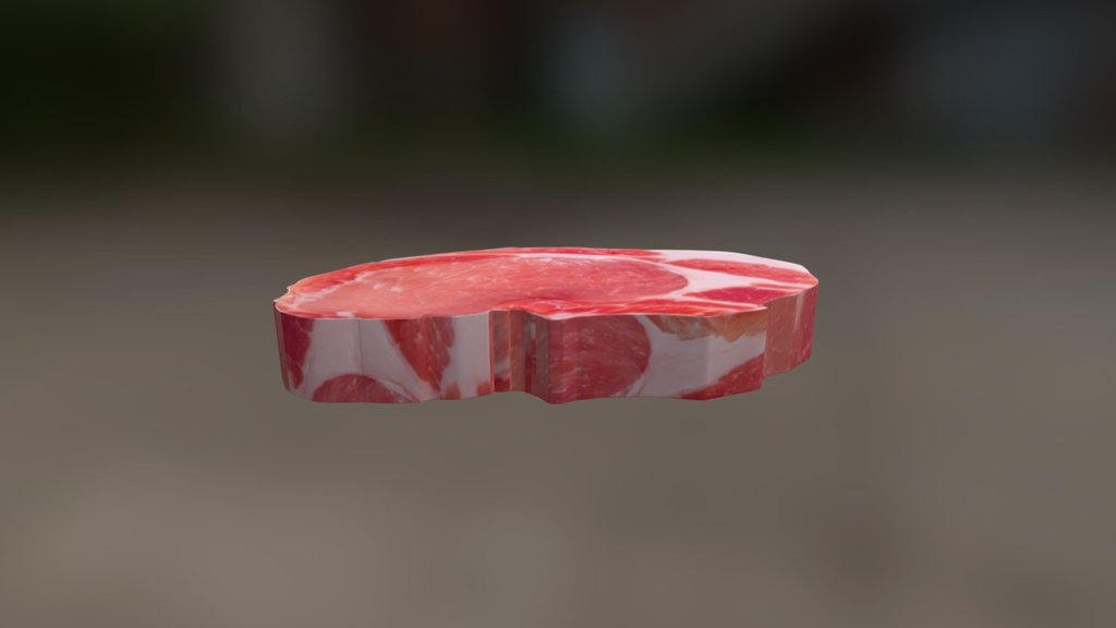 Pork Chop - 3D model by lachrno [3448a2d] - Sketchfab