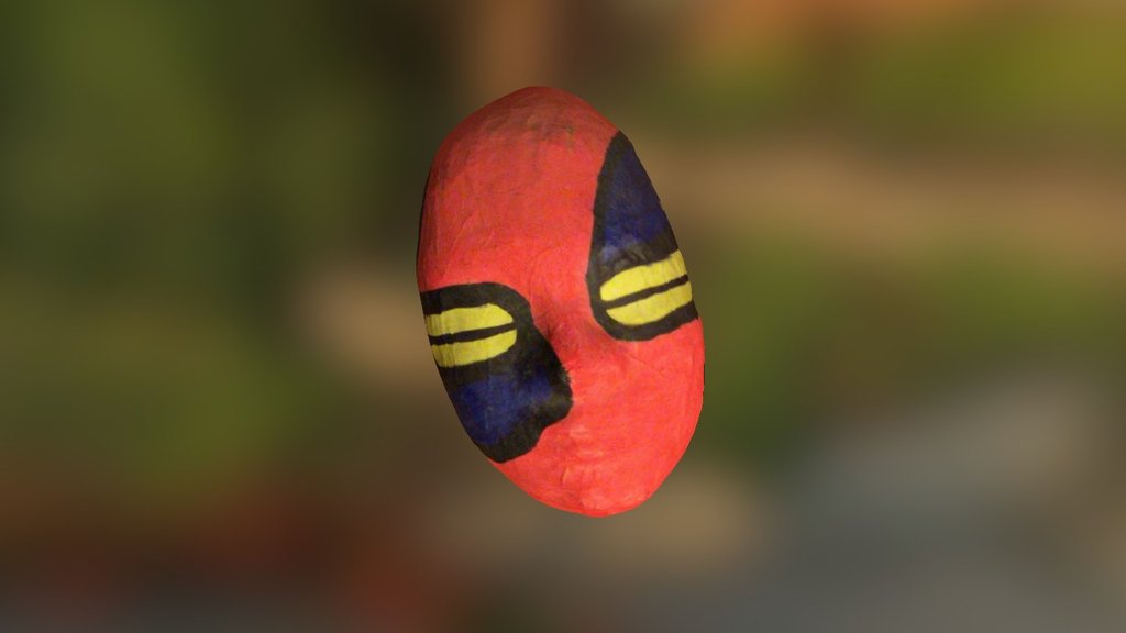 Moon Face 3 - 3D model by louispfloyd [3449139] - Sketchfab