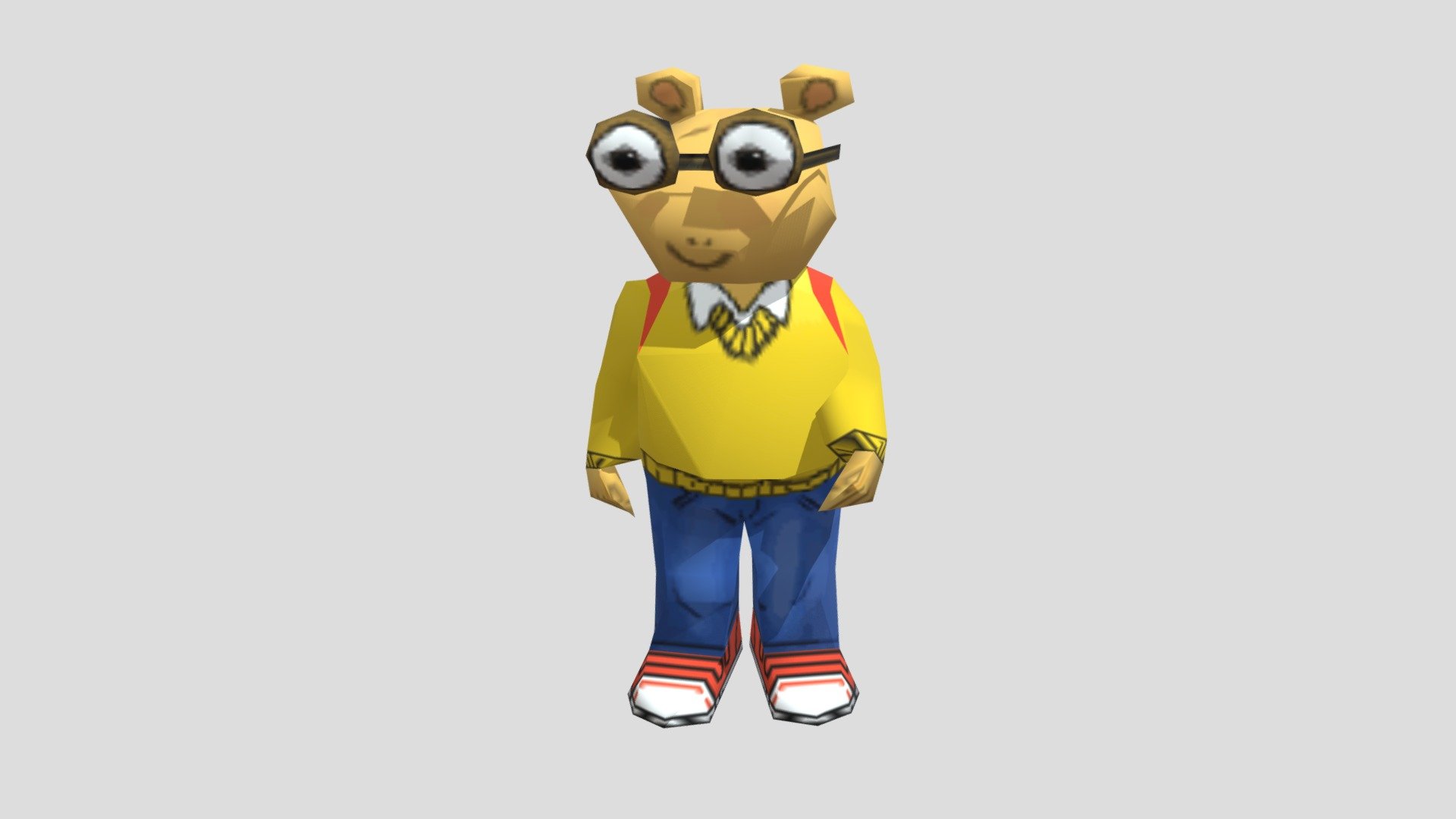 Arthur PS1 Model - Download Free 3D model by xdanni1984x [344a430 ...