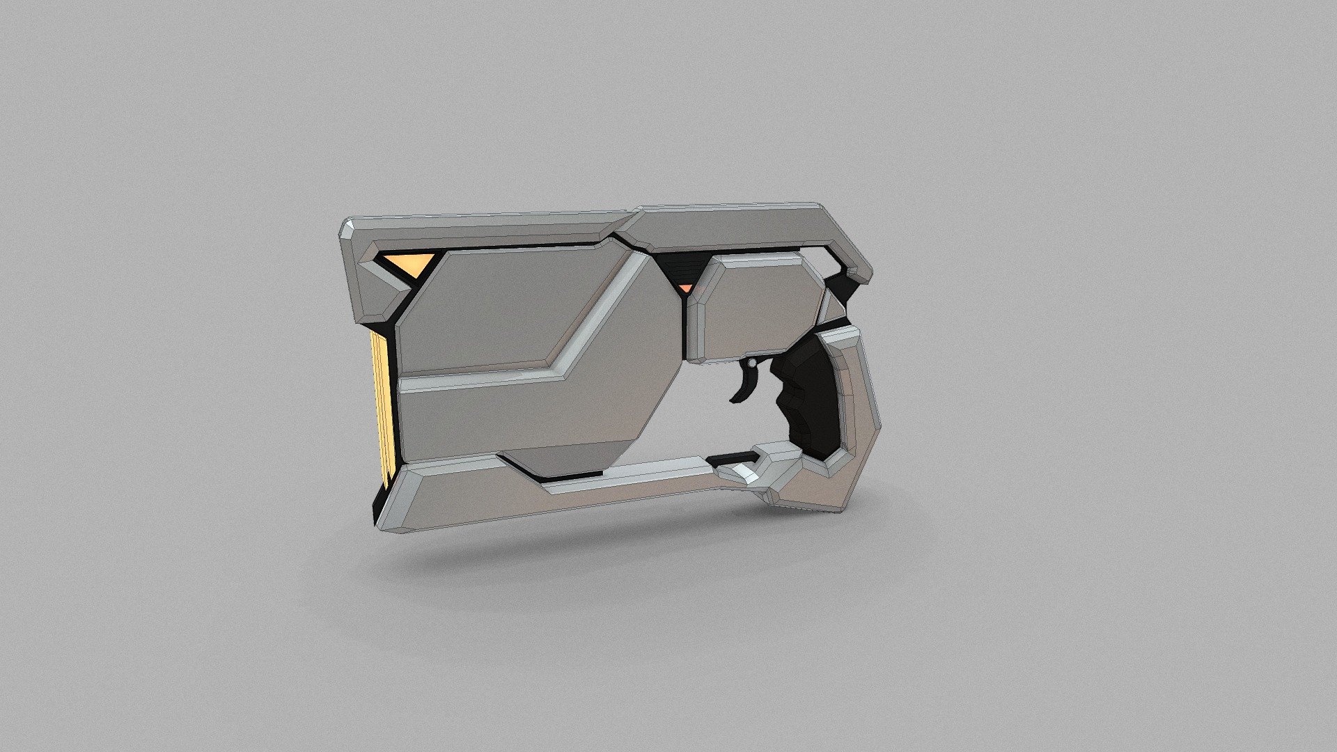 Sci-Fi Gun - Download Free 3D model by Patrick San (@PatrickSan ...