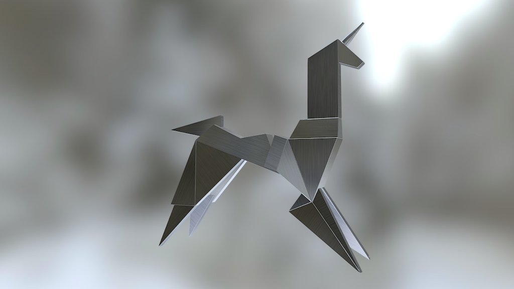 Blade Runner Unicorn - 3D model by Victoria Barker (@victoriabarker ...