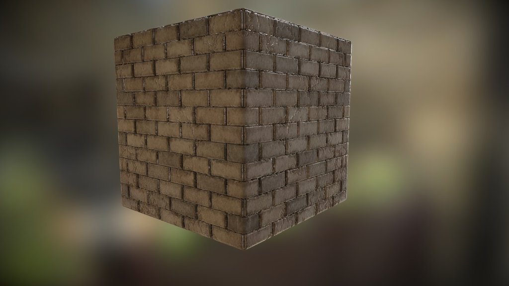 Brickwall - 3D model by paulevans92 [344c0b5] - Sketchfab