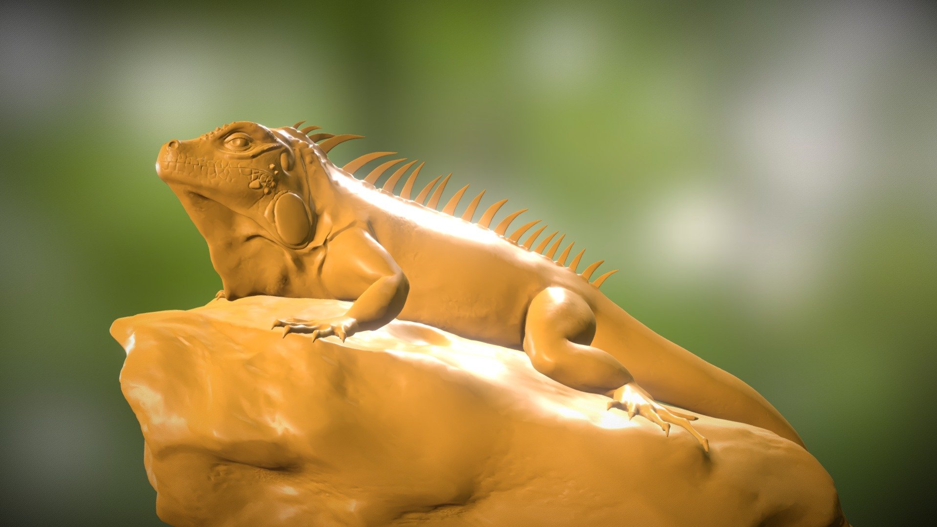 Lizard - 3D model by mateovallejo [344cca3] - Sketchfab