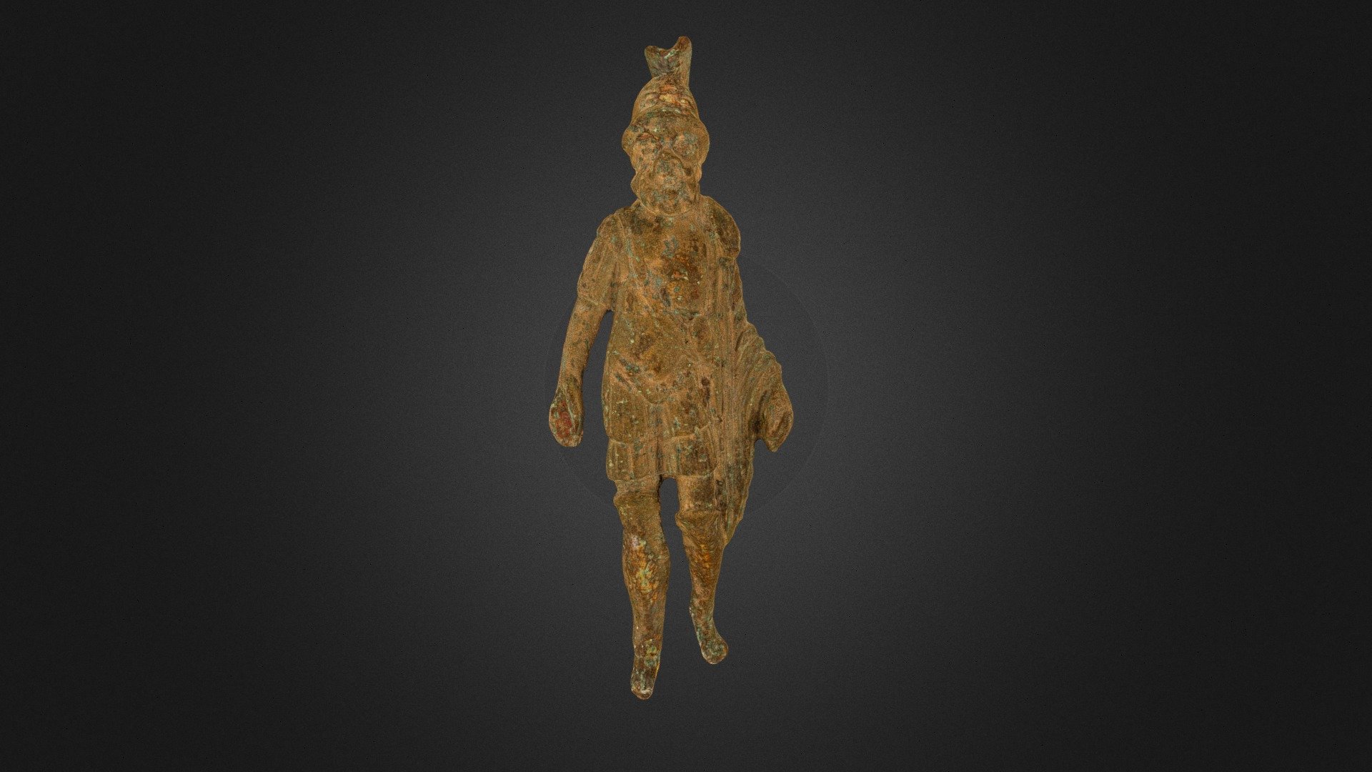 Figurine de Mars (dieu de la guerre) - 3D model by Grand Patrimoine de ...