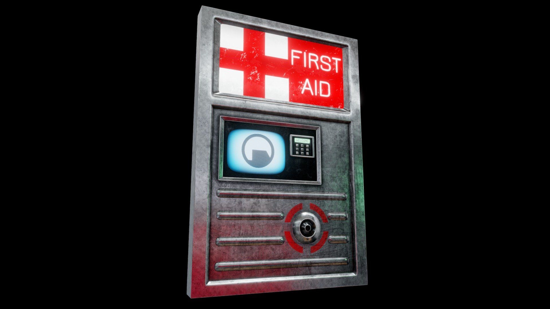 Half Life Health Dispenser - 3D model by Al (@lightningocelot) [344d1eb ...