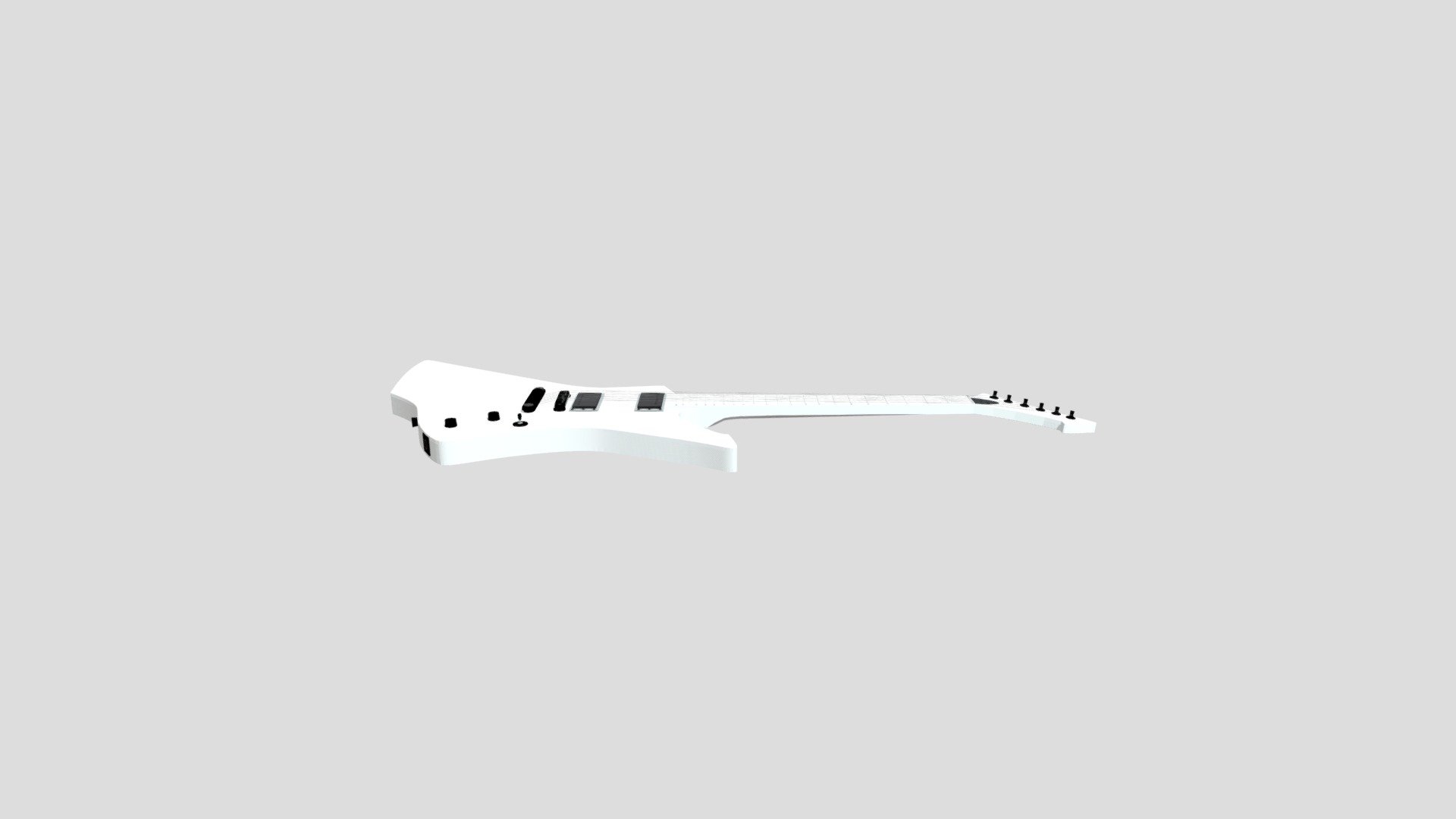 ESP Snakebyte Copy Model Guitar - 3D model by konnekt [344d788] - Sketchfab