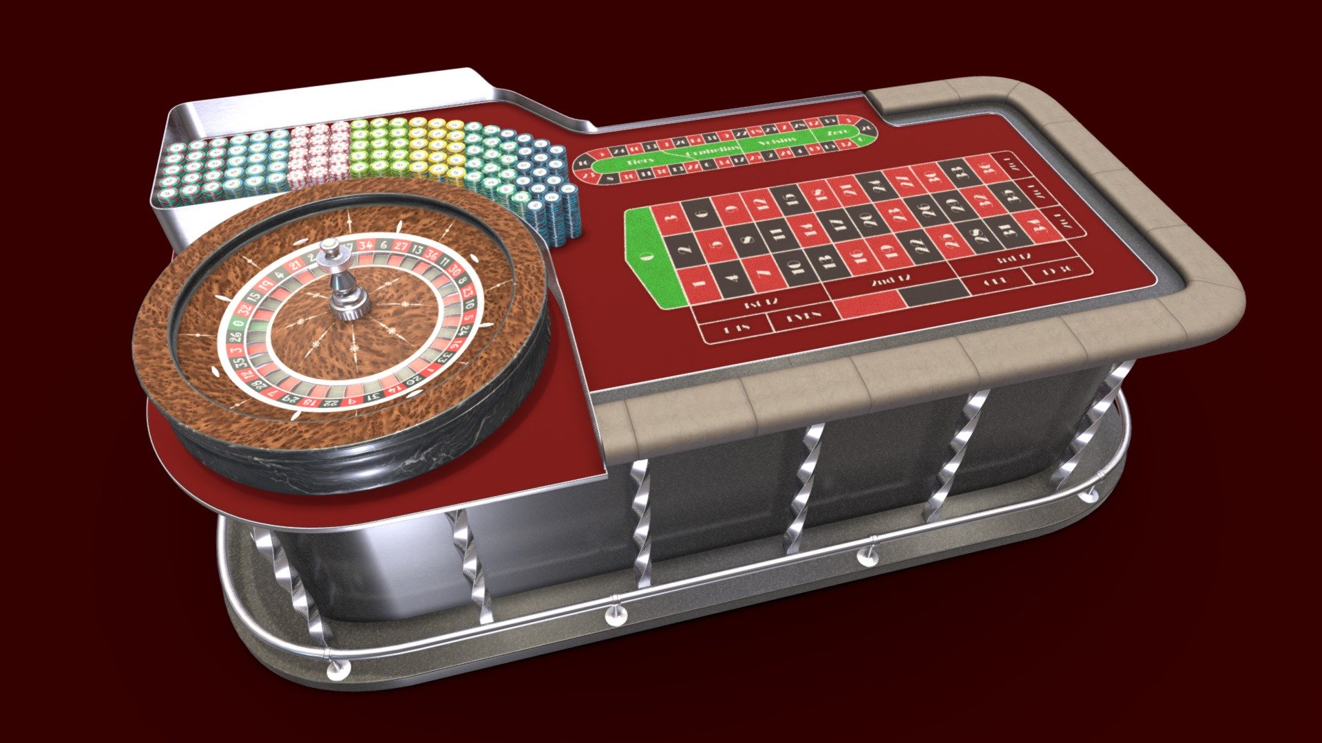 ROU_Table_V1 - Buy Royalty Free 3D model by Geug [344e732] - Sketchfab ...