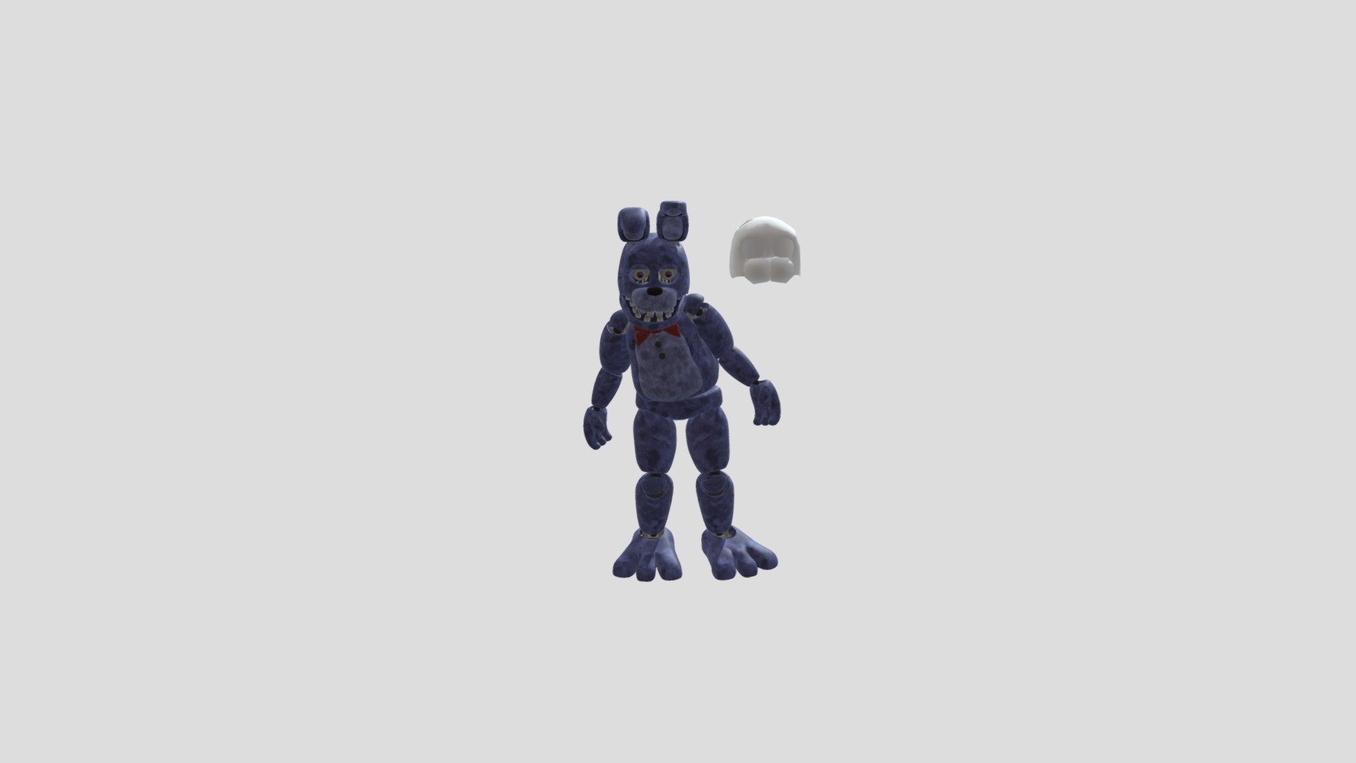 Unwithered Bonnie The Bunny - Download Free 3D model by dwall8611 ...