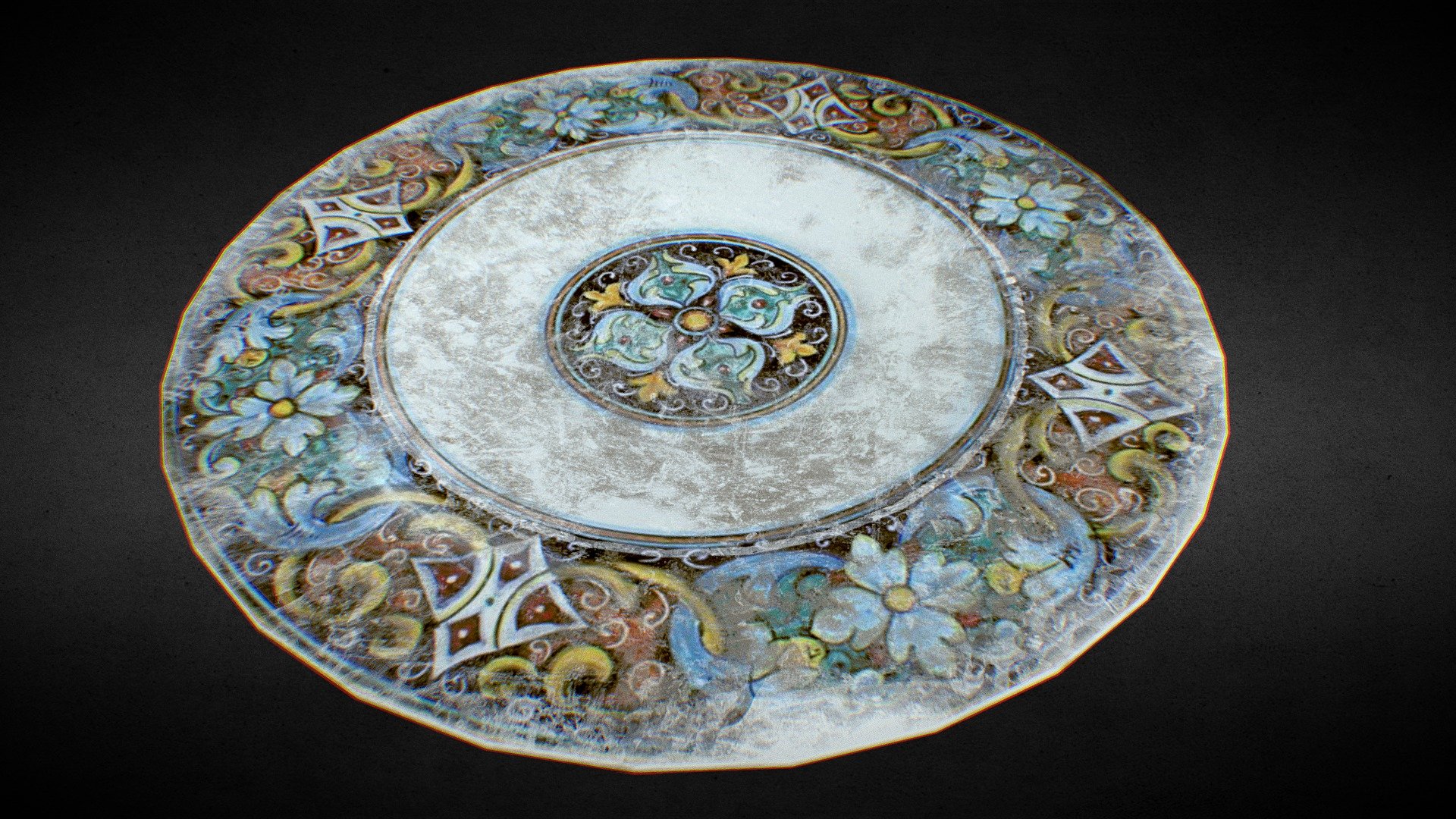 Plate - 3D model by LeoHill123 [344e9eb] - Sketchfab