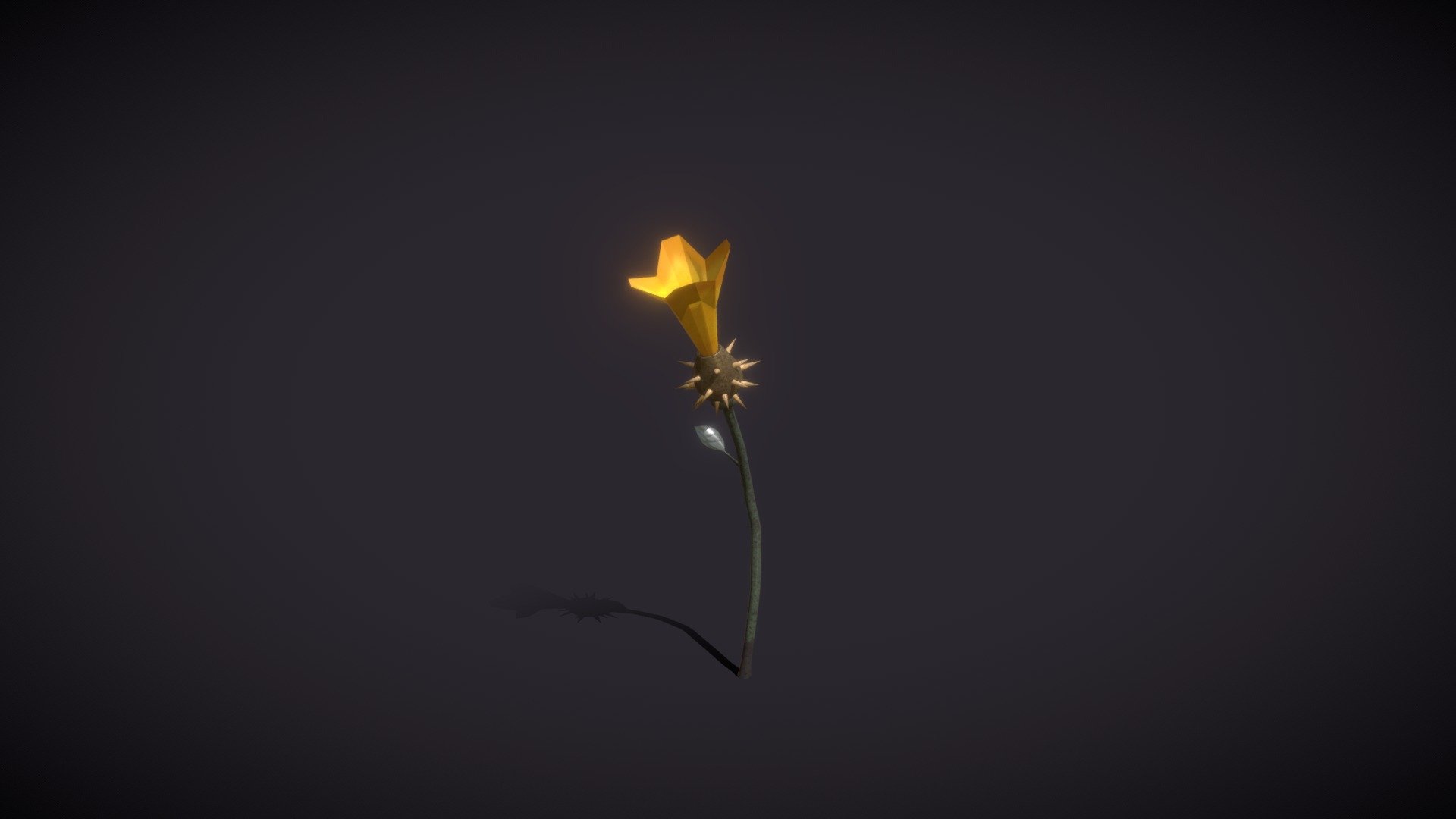 Poisonous flower in bloom - Download Free 3D model by DreamsOfDecay ...