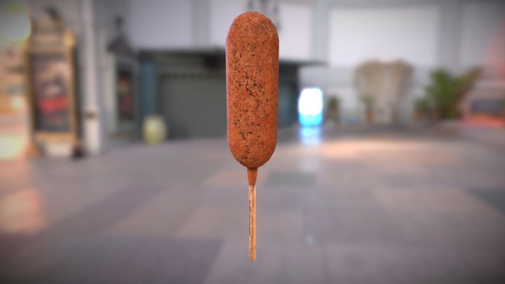 Corndog 3D models - Sketchfab