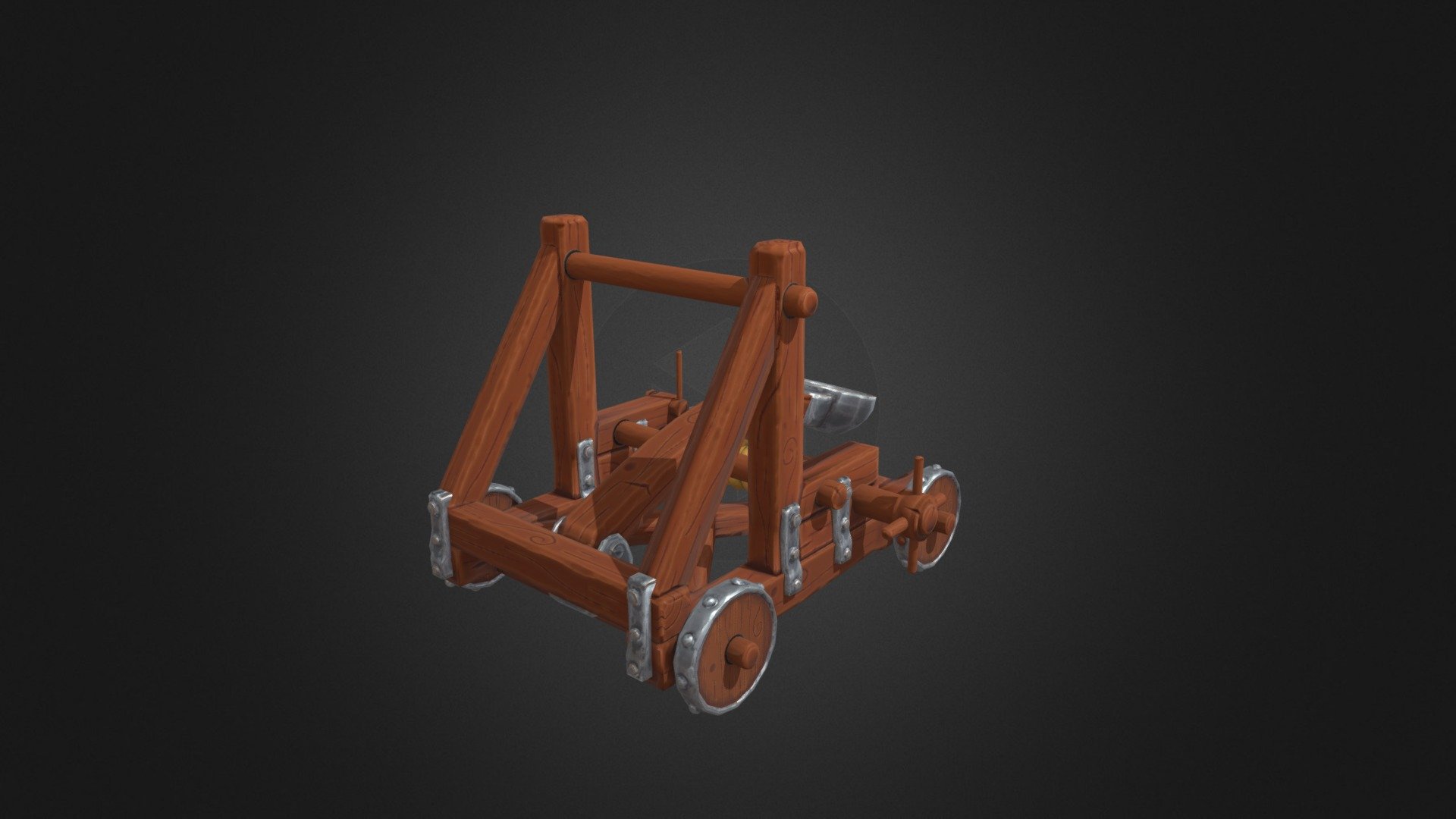 Stylized Catapult - 3D model by Mark_Brongersma [3450c1f] - Sketchfab